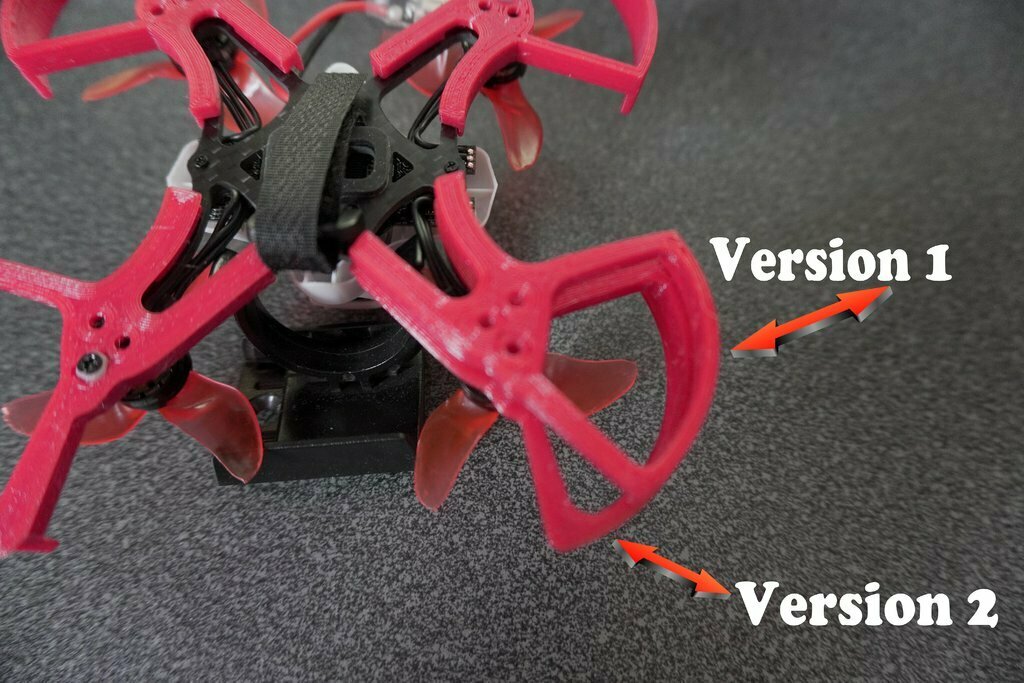 Free 3D file Emax Tinyhawk II Race prop guards 🏎️ ・3D print design to ...