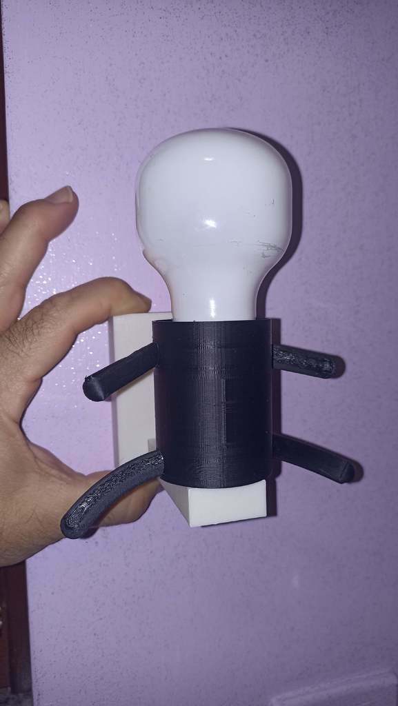 Free 3D file little man lamp holder 👨・3D printable object to download・Cults