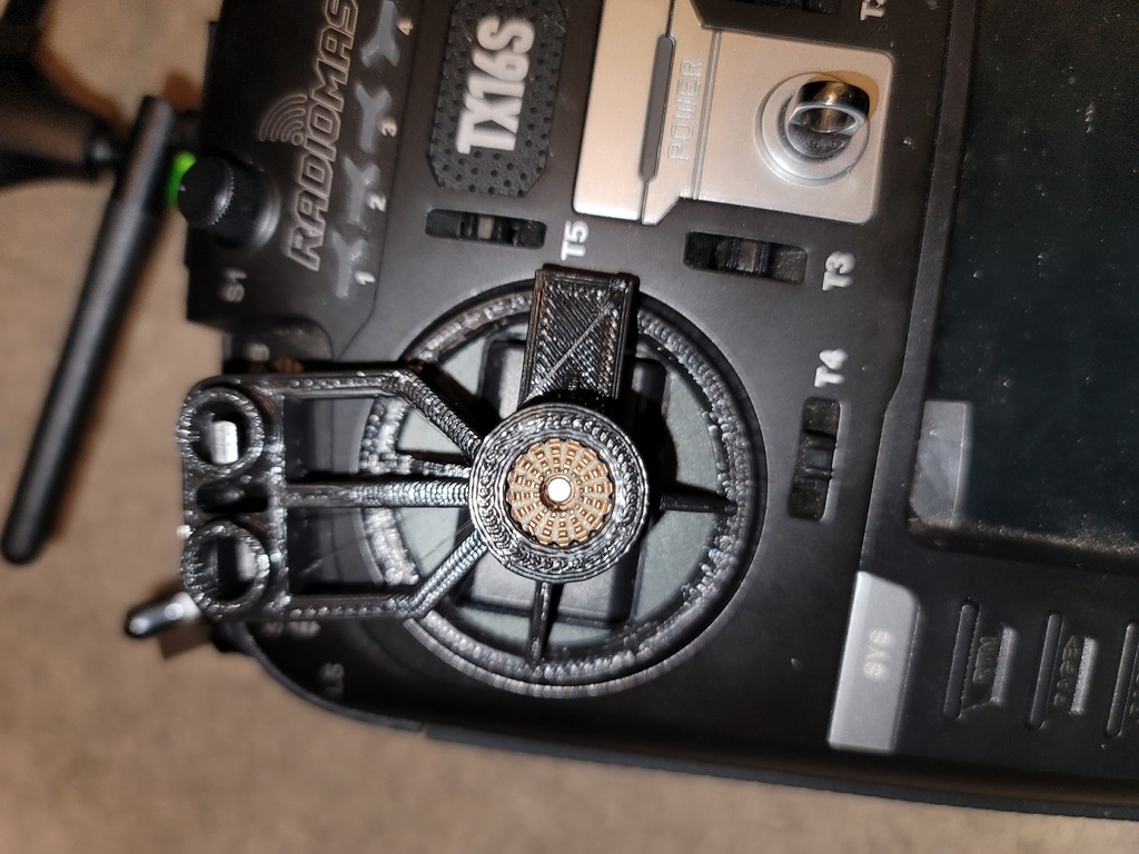 Free 3D file TX16s Gimbal Protection + X9D+ SE Stick Ends switch/no ...