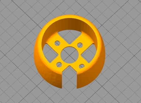 Free 3D file s500 s550 multirotor motor protect cover w/cutout 🎲 ...