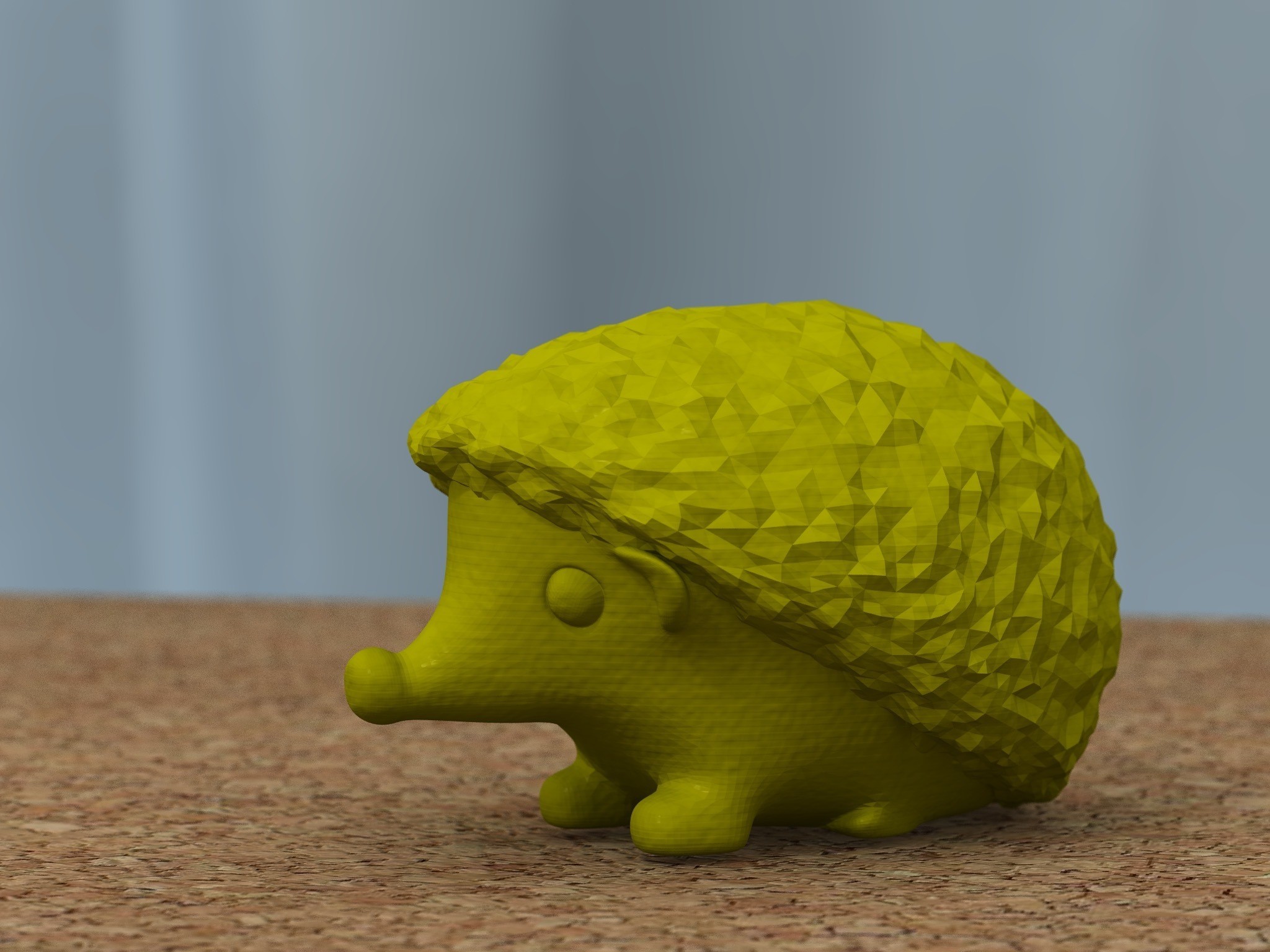 Free STL file hedgehog [FREE] 🦔 ・3D printing model to download・Cults