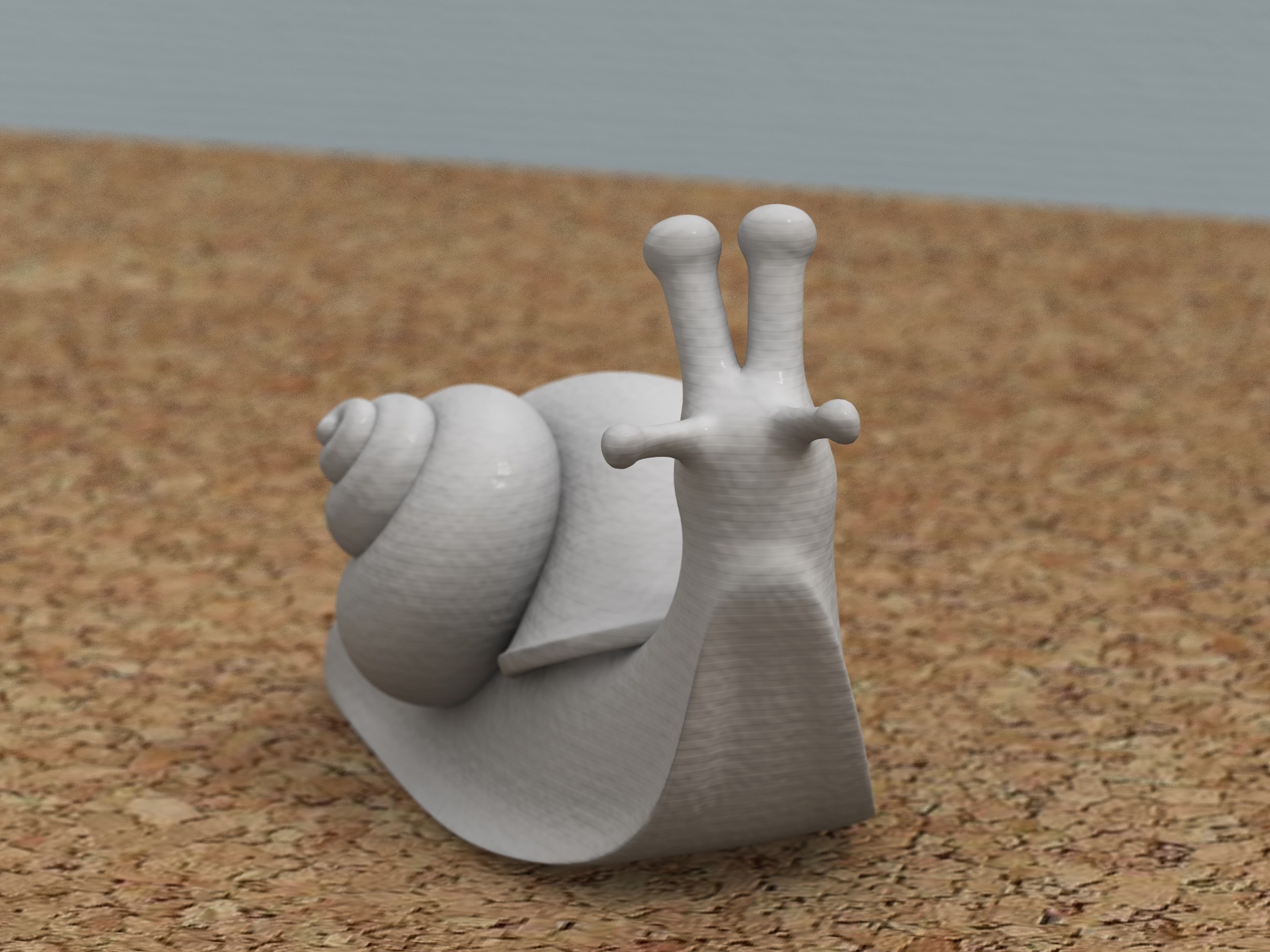 STL file snail 🐌 ・Model to download and 3D print・Cults