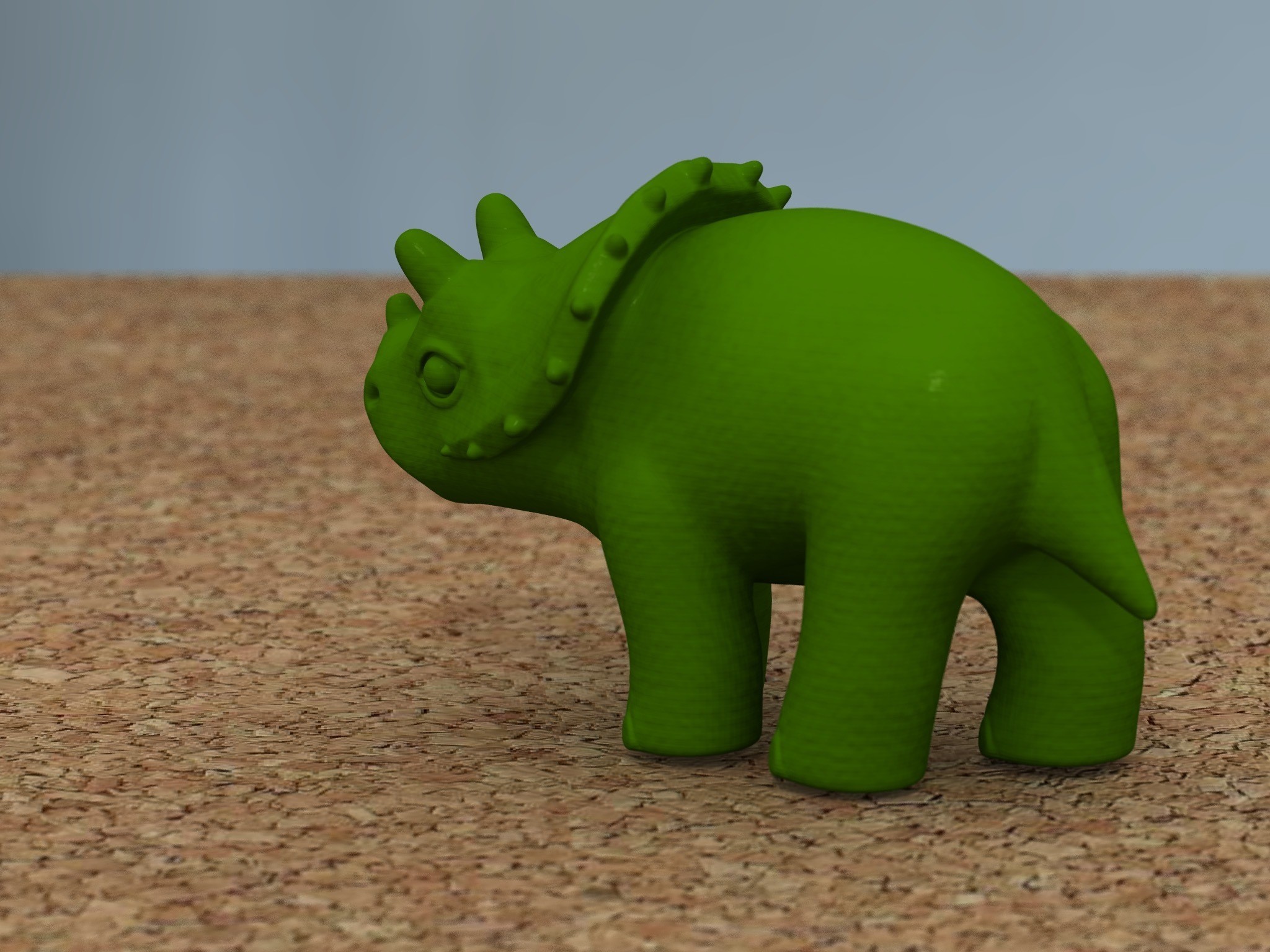 Free STL file baby triceratops 👶 ・Template to download and 3D print・Cults