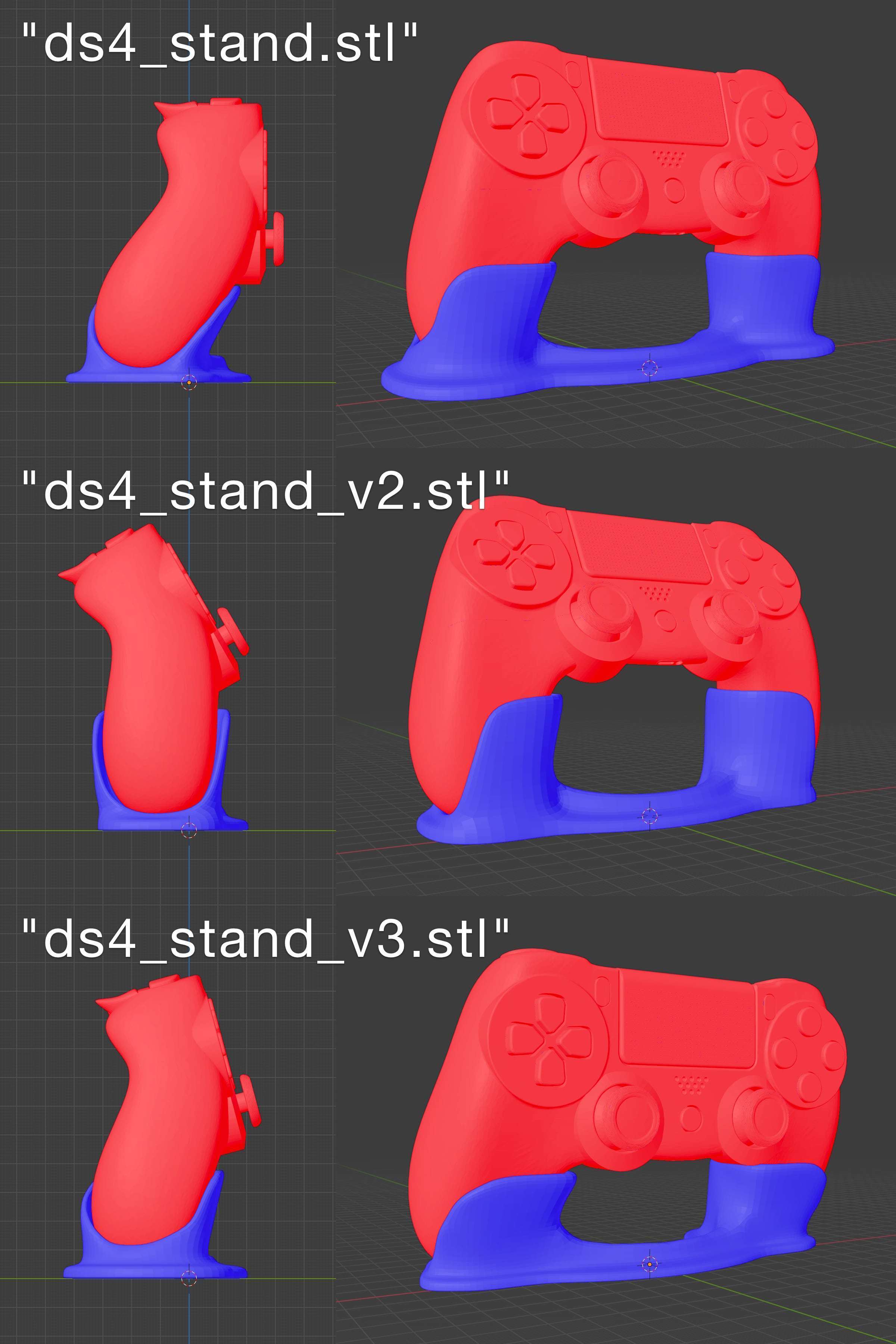 Free STL file ds4s 👽・3D print design to download・Cults
