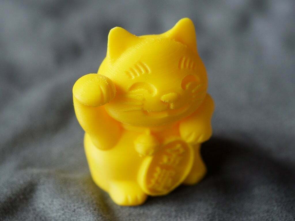 Free STL file maneki-neko -money cat- 💰 ・Design to download and 3D ...