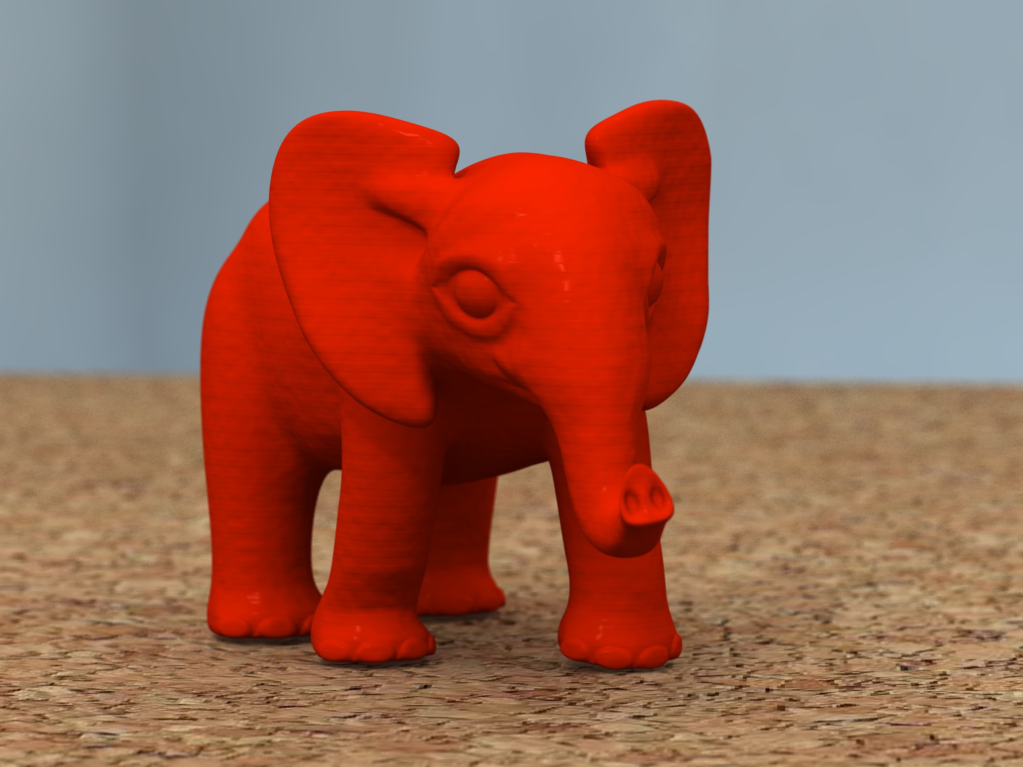 Archivo STL gratis pequeño elefante 👽 ・Diseño por impresión en 3D para ...