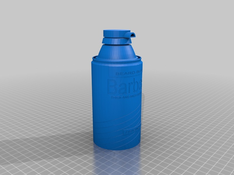 🥫 Jurassic Park Barbasol Can・Free 3D File for ・Cults