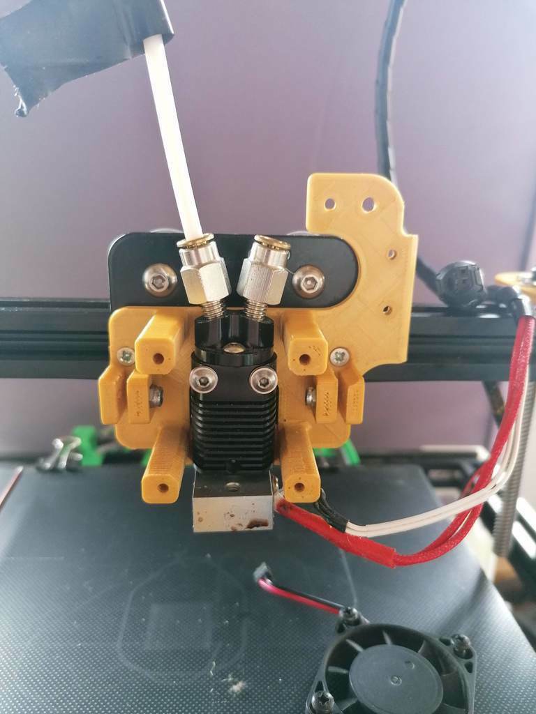 Free 3D file Tronxy X3 Hot end Fan 🥵・3D printable model to download・Cults