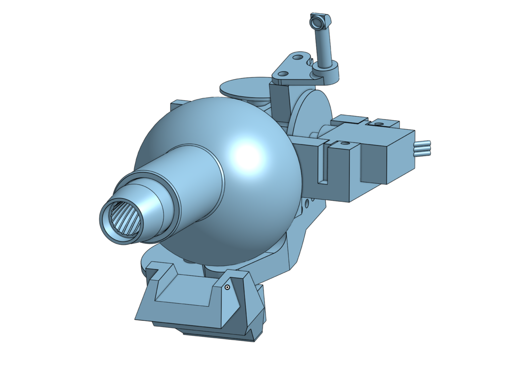Free 3D file 1/16th RC Brummbar Gun assembly 🔫 ・3D print design to ...
