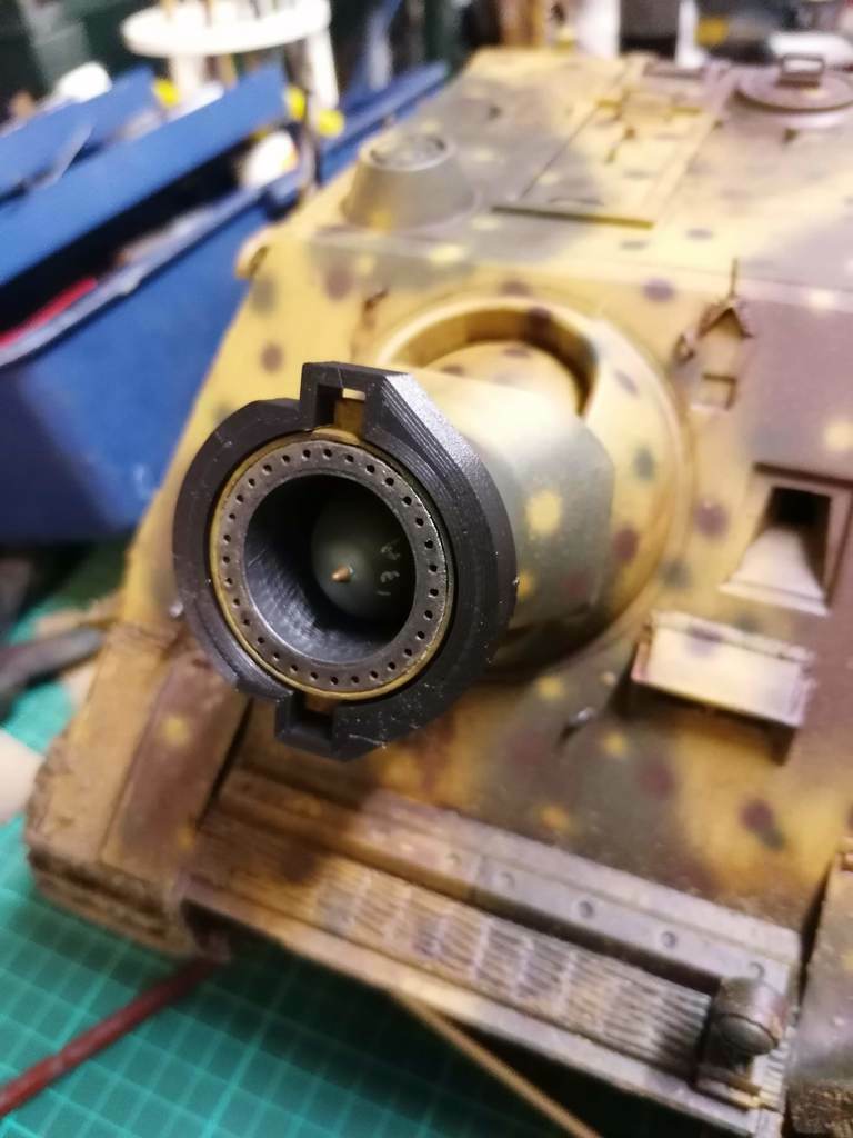 🚁 Sturmtiger barrel without counter weight・Free 3D File for ・Cults