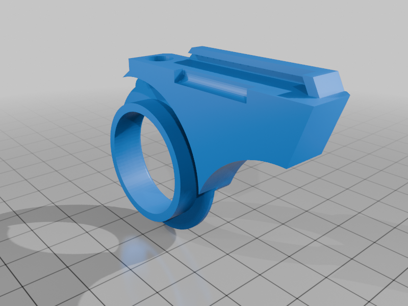 👌 FIDGET GUN - EDC - Toy - Stress - ASMR -・Free 3D File for ・Cults