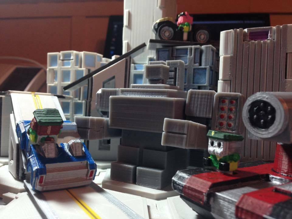 Free 3D file Mech City: City Playset 🏙️・3D printer model to download・Cults