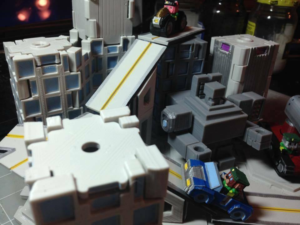 Free 3D file Mech City: City Playset 🏙️・3D printer model to download・Cults