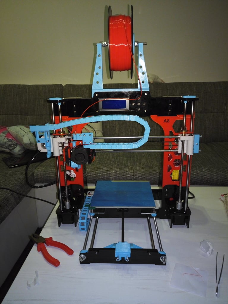 3D printed Anet A8 Ultimate Frame Stabalizer - HEX REMIX・Cults