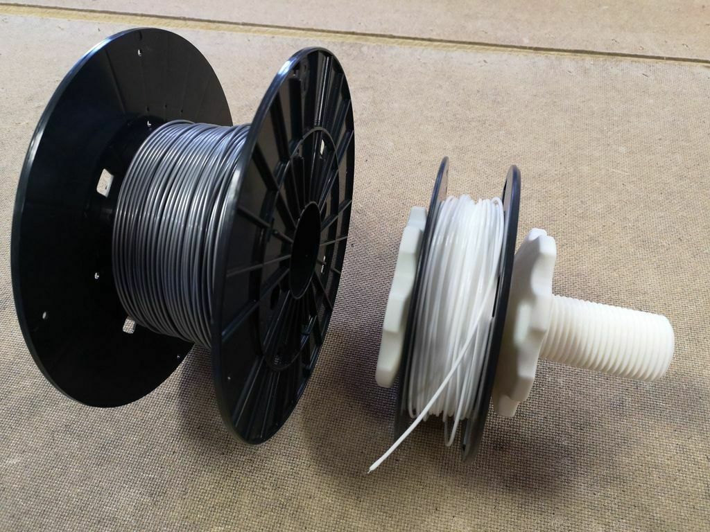 Free 3D file universal filament spool holder 🪢・3D printing template to ...