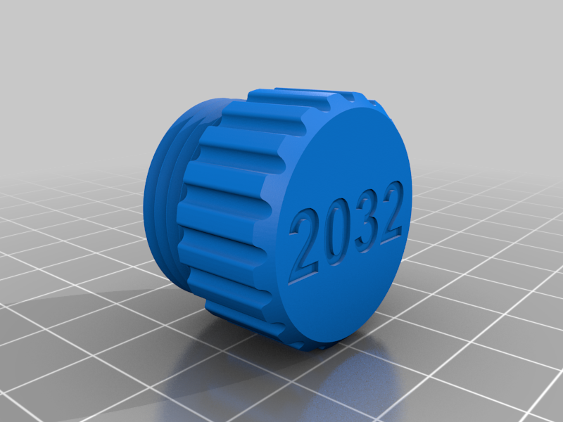 Free 3D file 2032 Battery Holder Remix (Split model) 🔋 ・3D print object to download・Cults