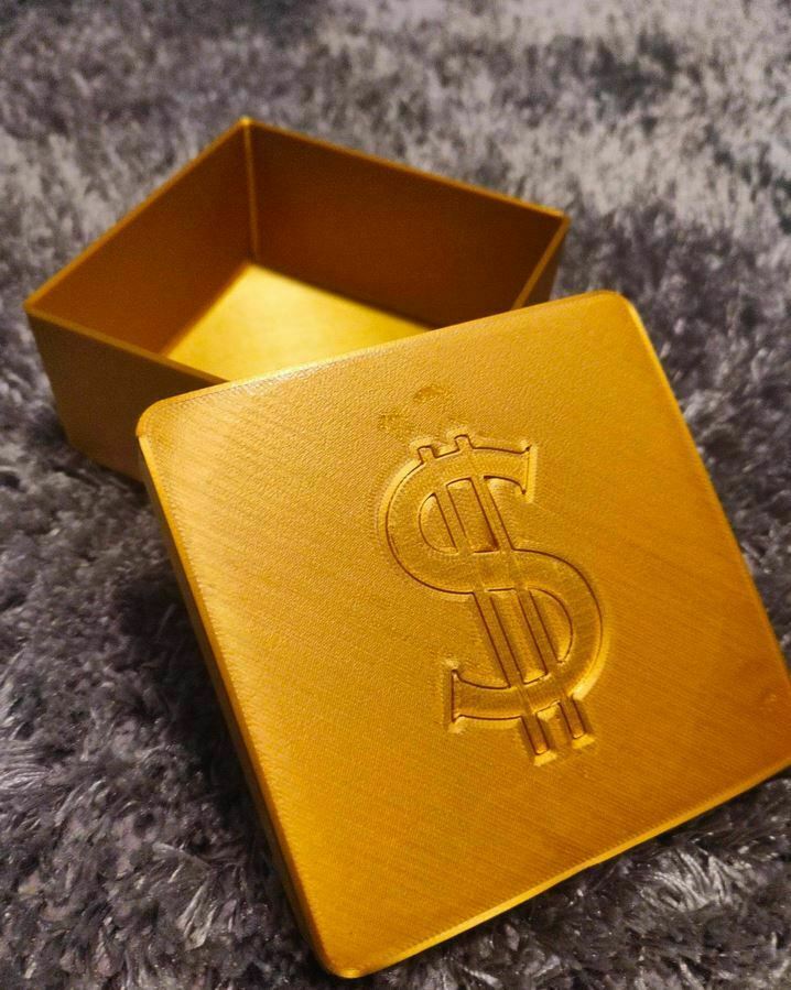 Free 3D file Money box 💰 ・Design to download and 3D print・Cults