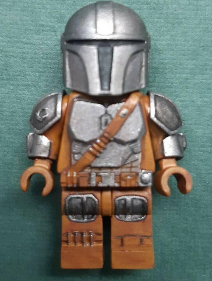 🧸 Lego Compatible mandalorian custom・Free 3D File for ・Cults
