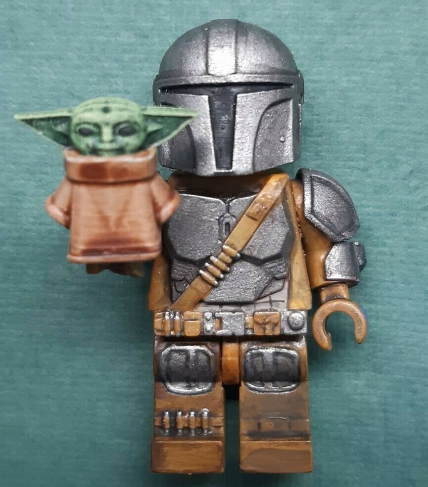 🧸 Lego Compatible mandalorian custom・Free 3D File for ・Cults