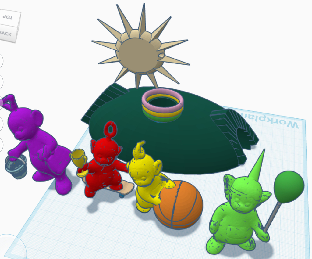 🎨 Teletubbies・Free 3D File for ・Cults