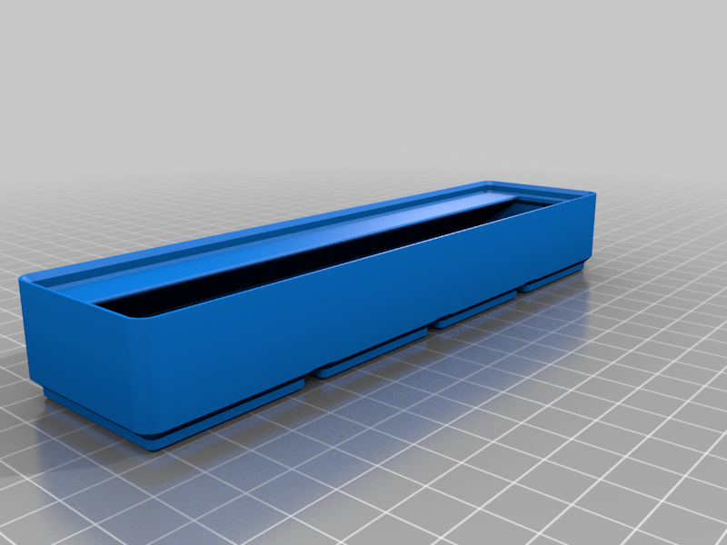 Free 3D file 1x4x3 Single Chamber Gridfinity 🏠 ・3D printer design to ...