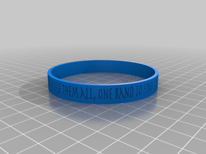 Free 3D file The One Wristband 💫 ・3D printable model to download・Cults