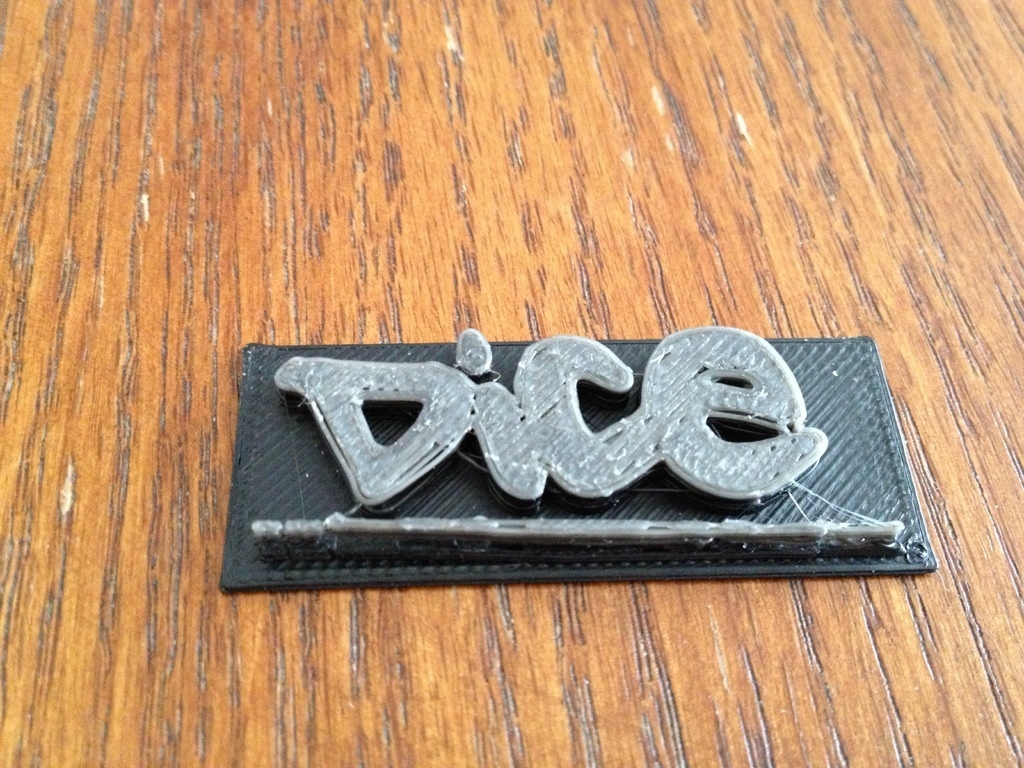 Free 3D file DICE Logo 🎲 ・3D printable object to download・Cults