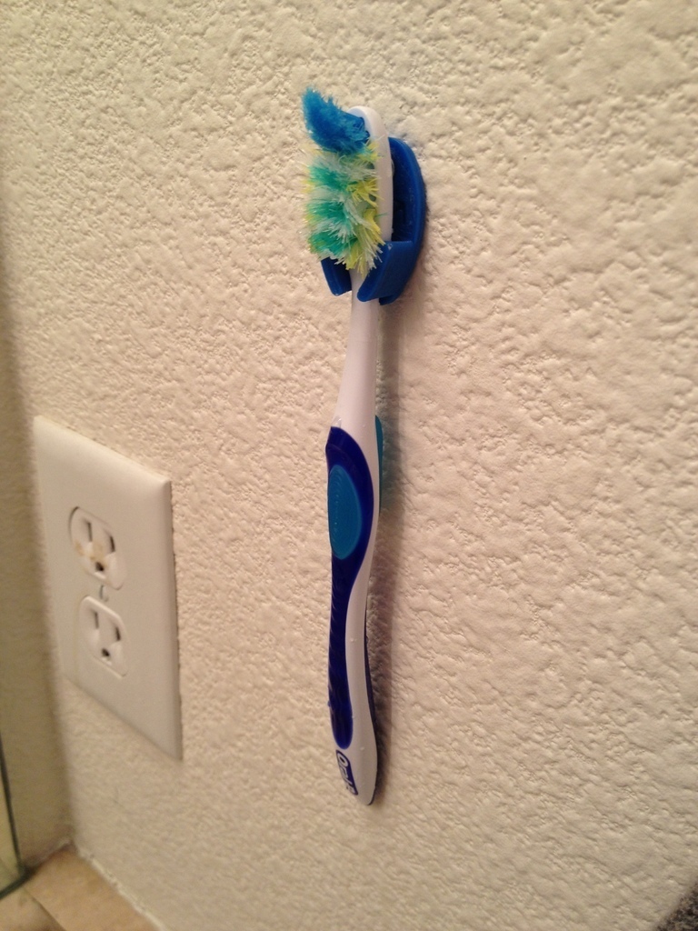 3D printing Wall mounted toothbrush holder・Cults