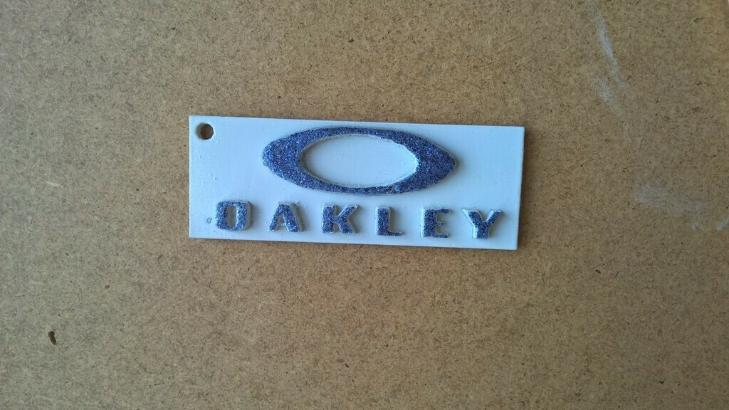 Archivo 3D gratis OAKLEY Logo 🚩 ・Objeto imprimible en 3D para descargar ...