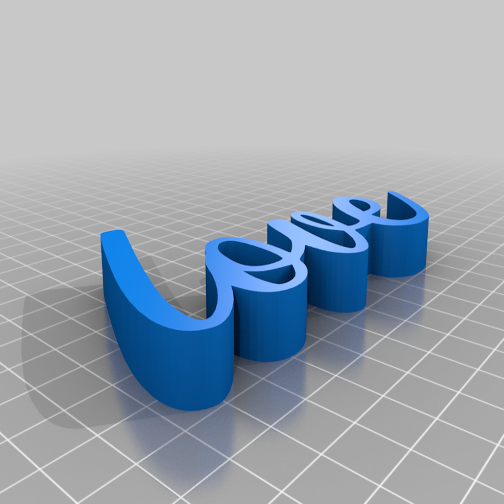 Free 3D file 3D Print Wall Art Words 🎨 ・3D printable model to download ...