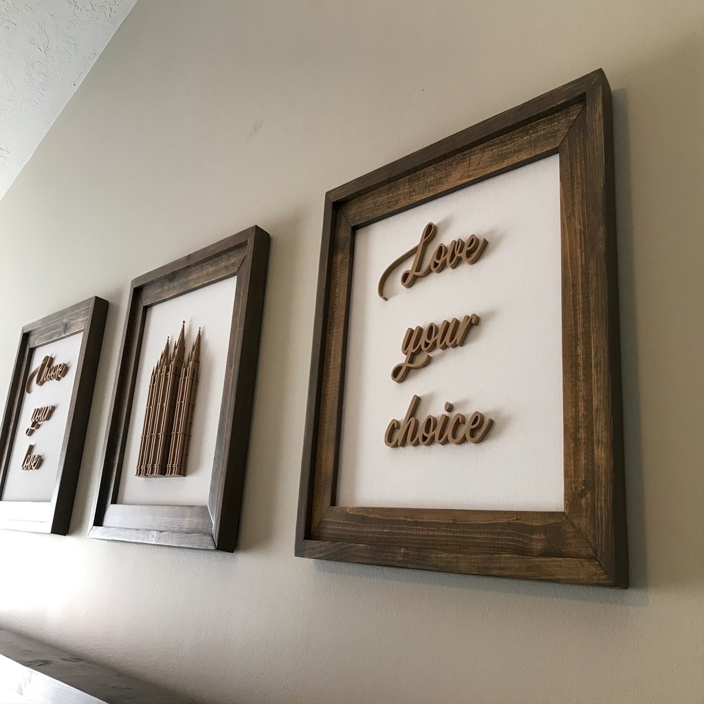 Free 3D file 3D Print Wall Art Words 🎨 ・3D printable model to download ...