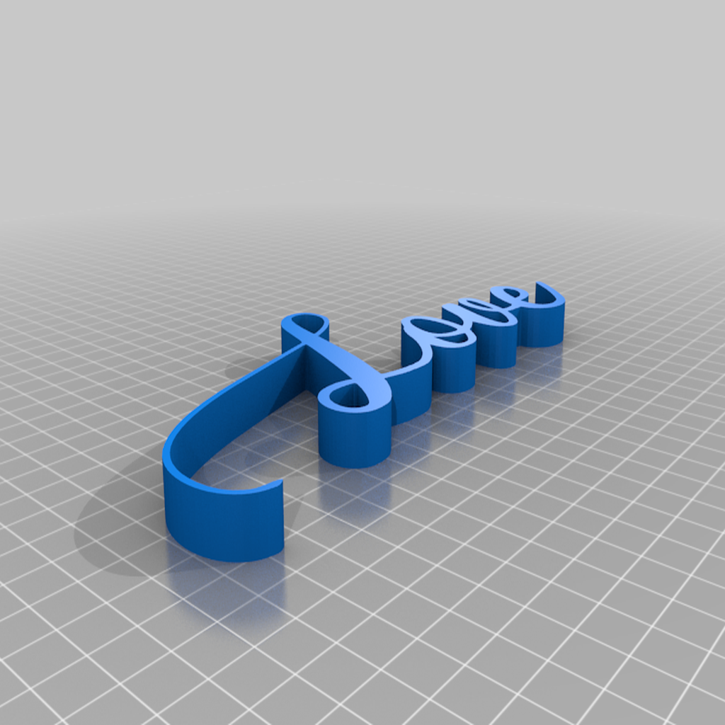 Free 3D file 3D Print Wall Art Words 🎨 ・3D printable model to download ...
