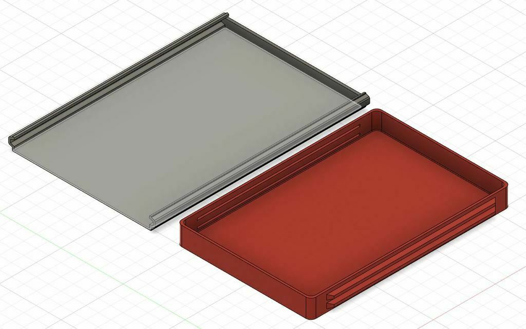 🎨 Wet Palette - Sliding model・Free 3D File for ・Cults