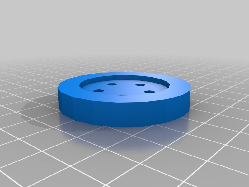 Free 3D file Button Angle - 5 Holes 🏠 ・3D print design to download・Cults