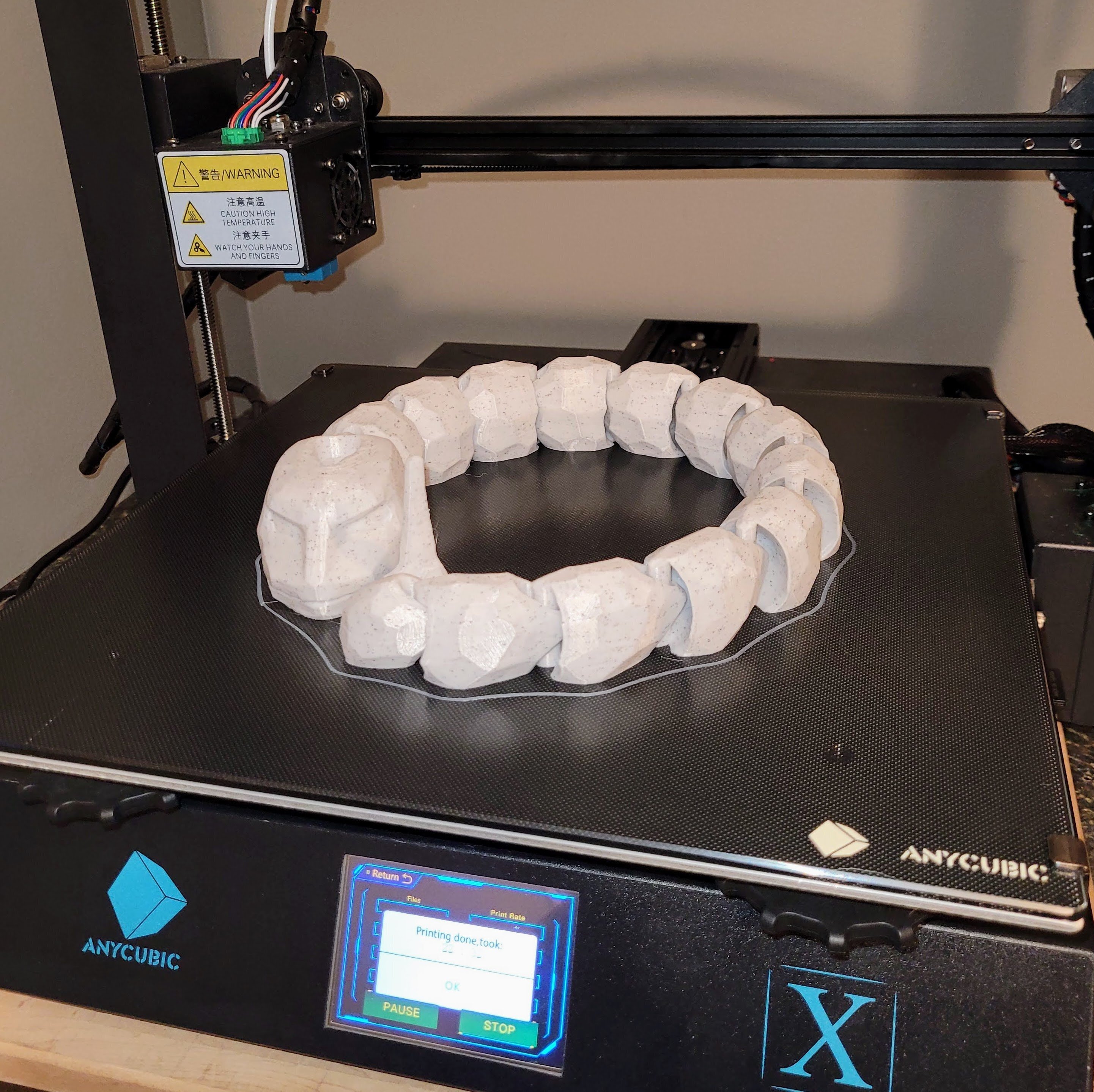 3D printing Articulated Onix・Cults
