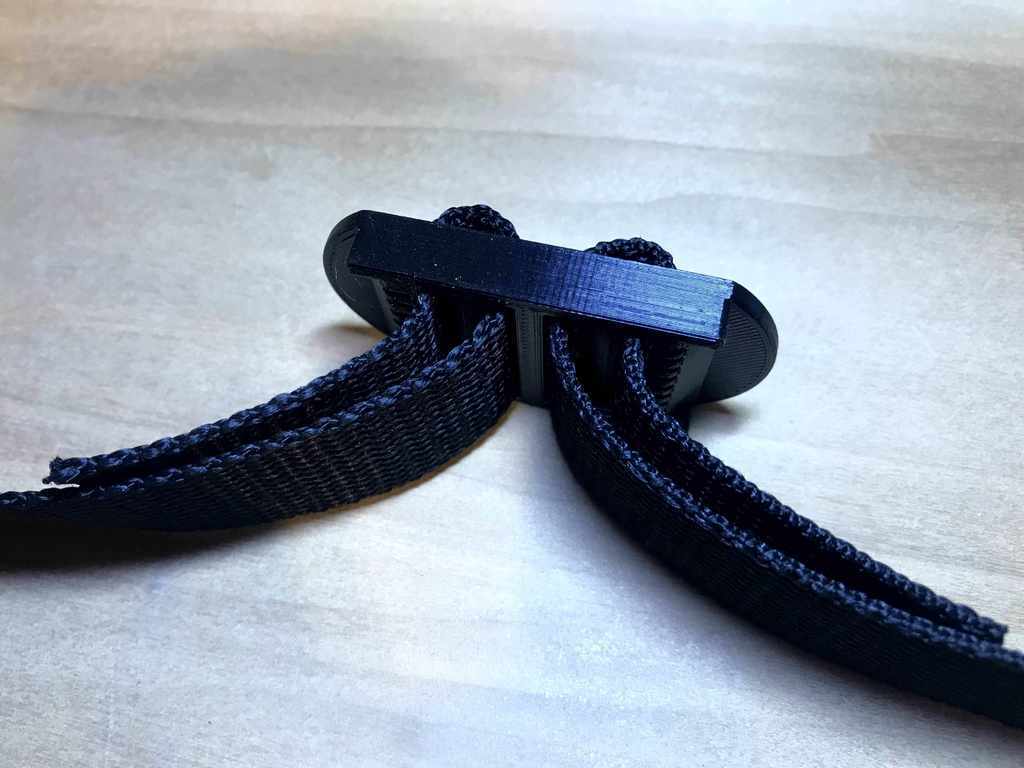 Fichier 3D gratuit Double boucle réglable (rallonge de sangle en nylon ...
