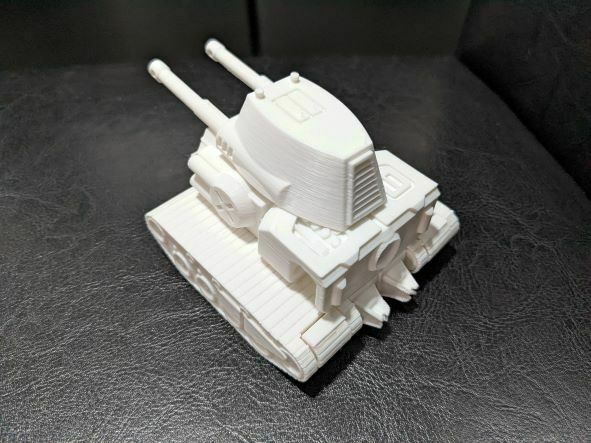 🪖 Decepticon Tank (transformable, single print, no support material ...