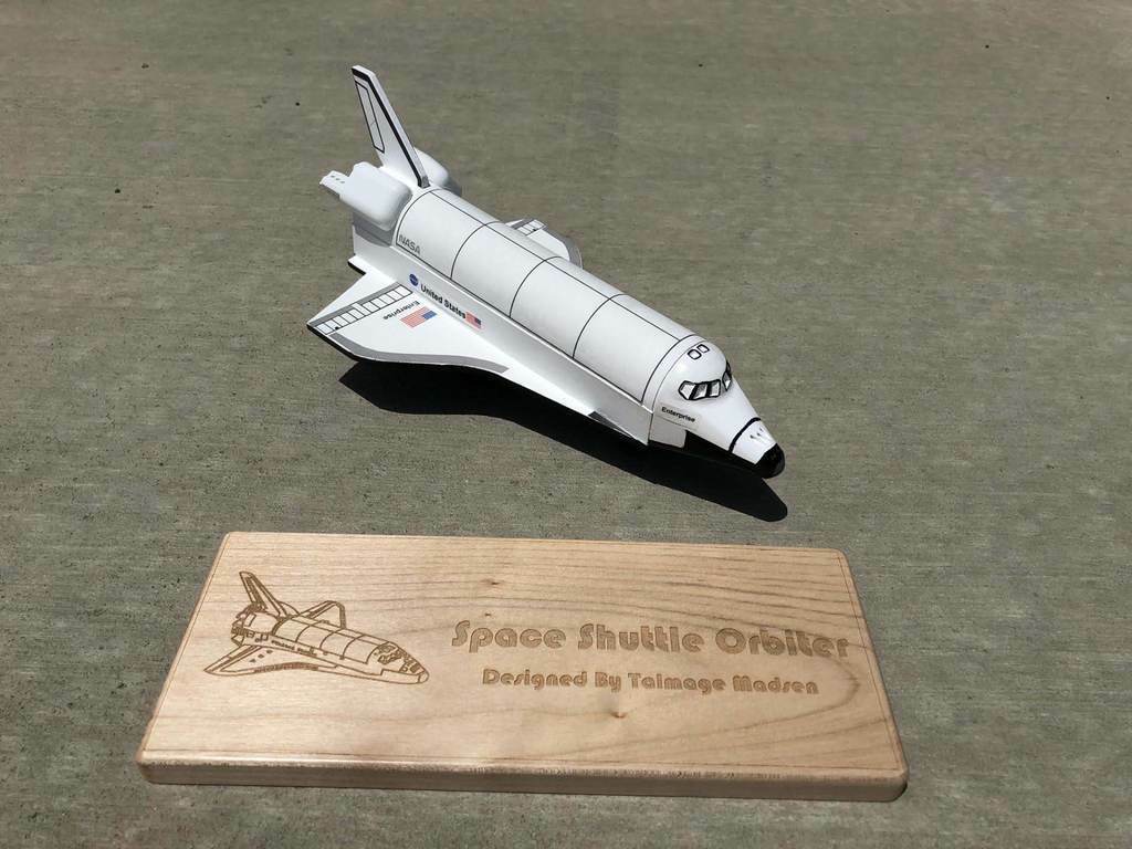 Free STL file Space Shuttle Model Rocket (based on Estes Baby Bertha) 🛰 ...