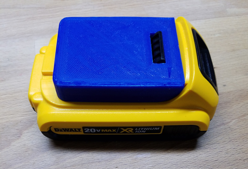 🔋 DeWALT 20v MAX Battery Cover・Free 3D File for ・Cults