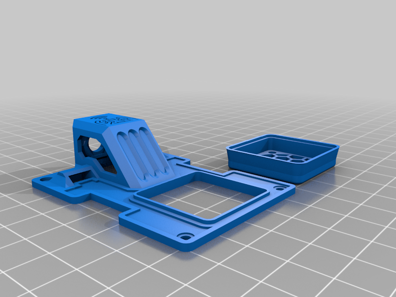 Archivo 3D gratuito ExpressLRS JR cubierta de la bahía con 25mm Fan mod ...