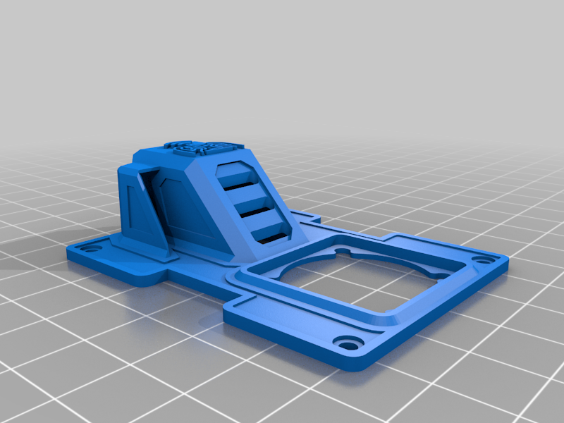 Archivo 3D gratuito ExpressLRS JR cubierta de la bahía con 25mm Fan mod ...