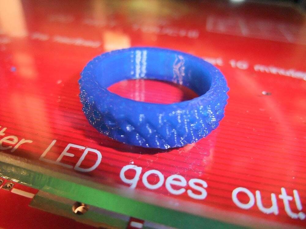 3D printing Knurled Ring EDC Fidget Widget・Cults