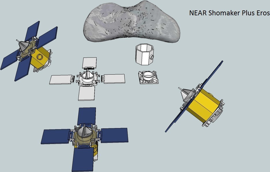 Free 3D file NASA NEAR Shoemaker 🎲 ・3D print design to download・Cults