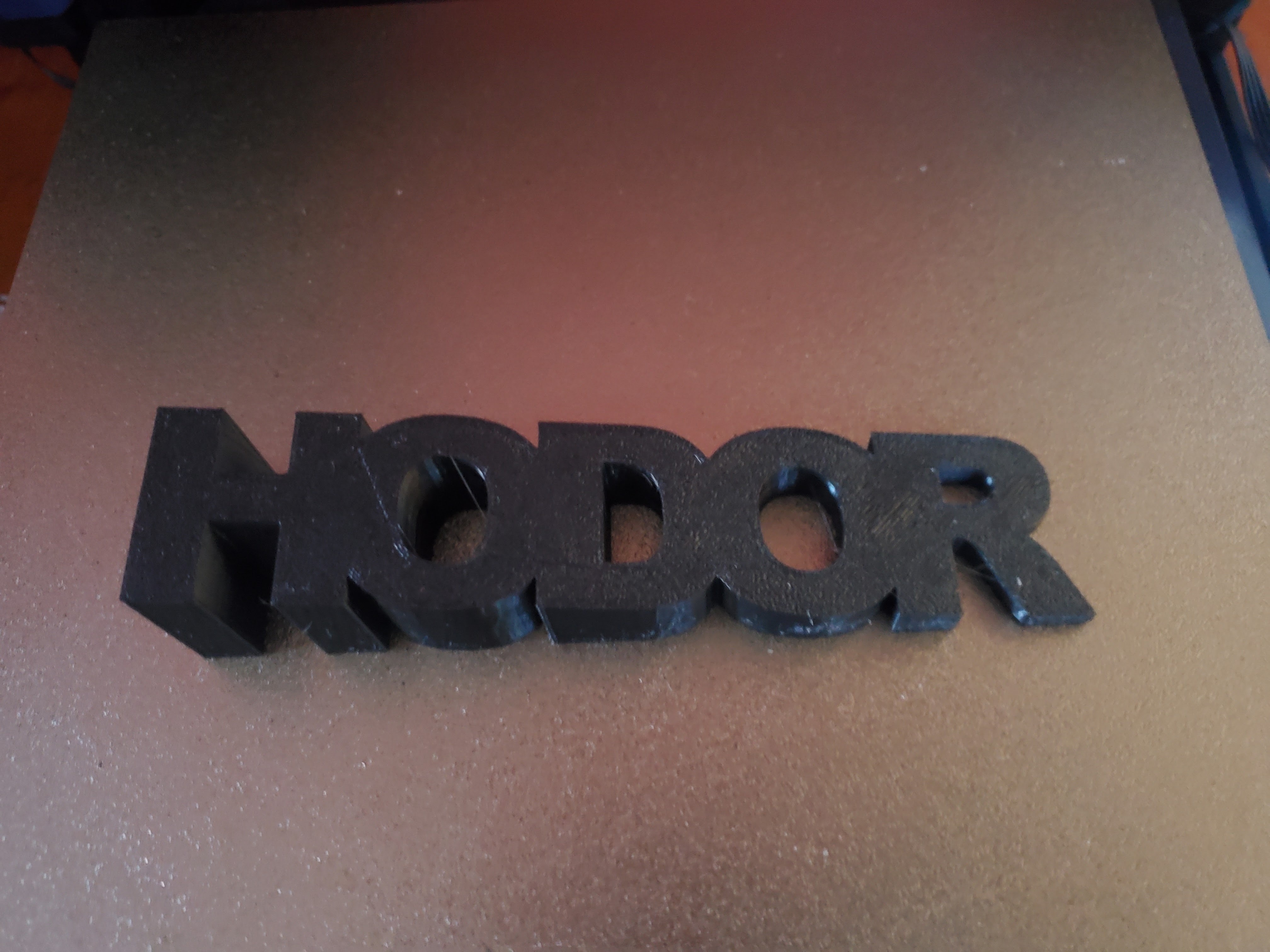 3D print Hodor Doorstop・Cults