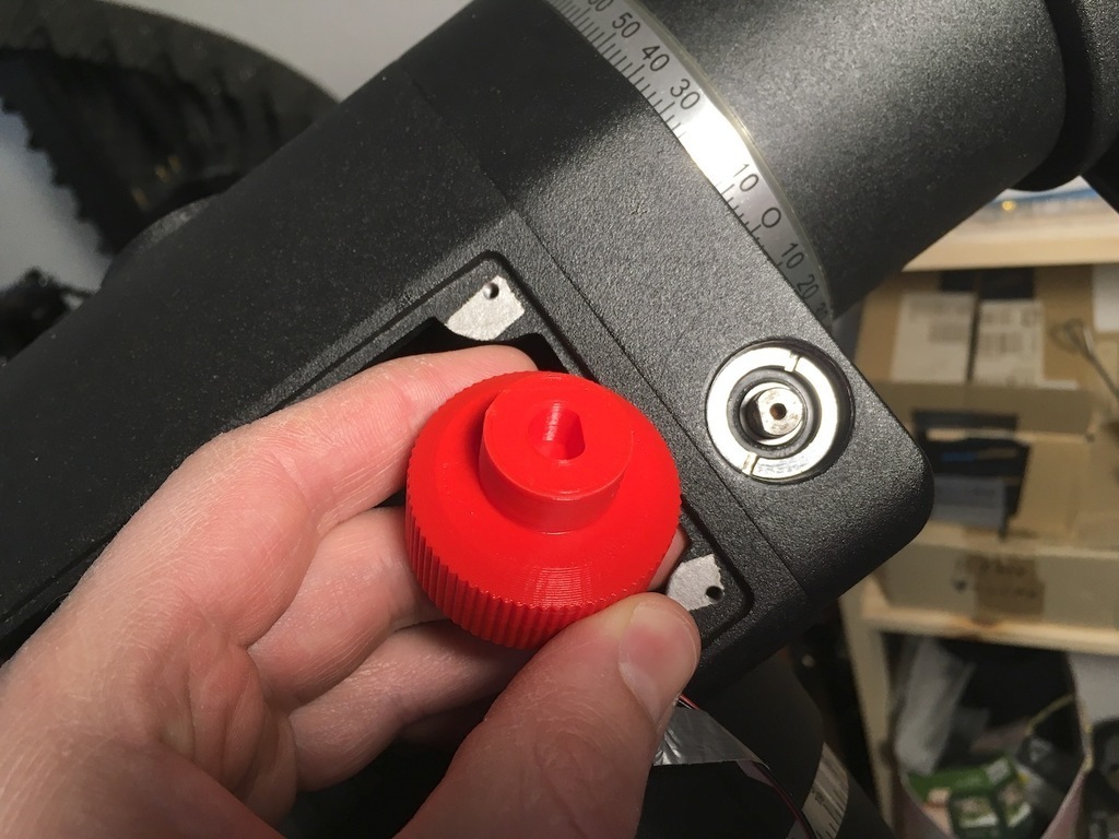 Free 3D file 8mm axis knob 🔭 ・Design to download and 3D print・Cults