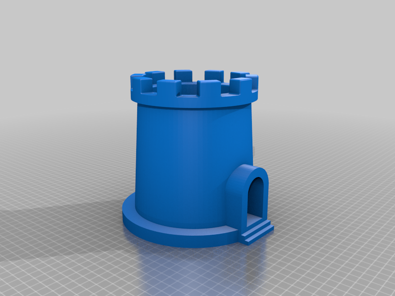 Free 3D file Chess Rook Planter ♟️ ・3D printer model to download・Cults
