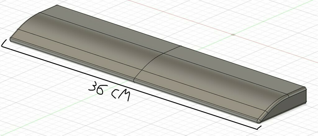 Free 3D file Keyboard/mouse wrist rest ⌨️・3D print design to download・Cults