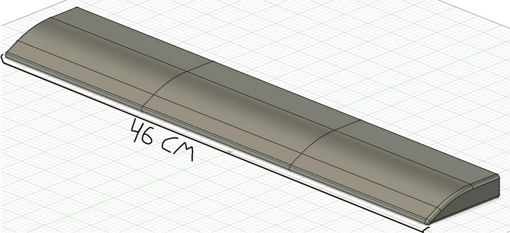 Free 3D file Keyboard/mouse wrist rest ⌨️・3D print design to download・Cults