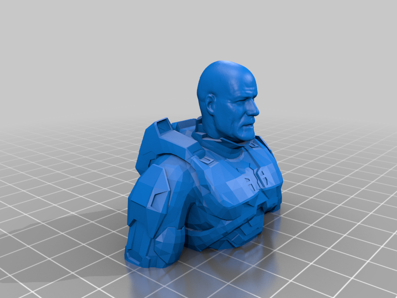 🎨 Walter White Master Chief・Free 3D File for ・Cults