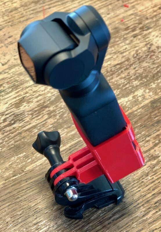 📷 DJI Osmo Pocket GoPro Mount・Free 3D File for ・Cults
